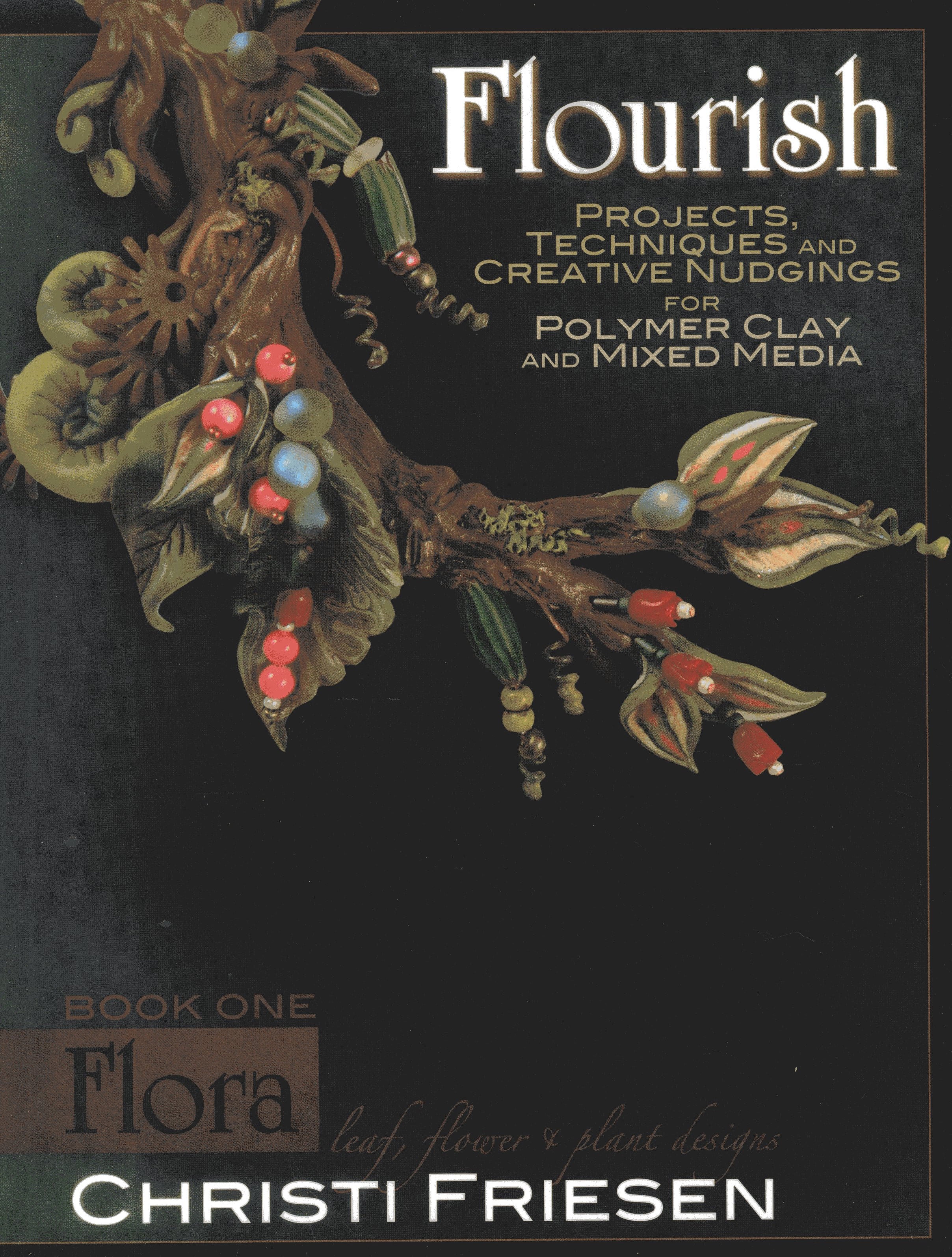 Flourish Book 1 Flora : Leaf, Flower, and Plant Designs (Paperback ...