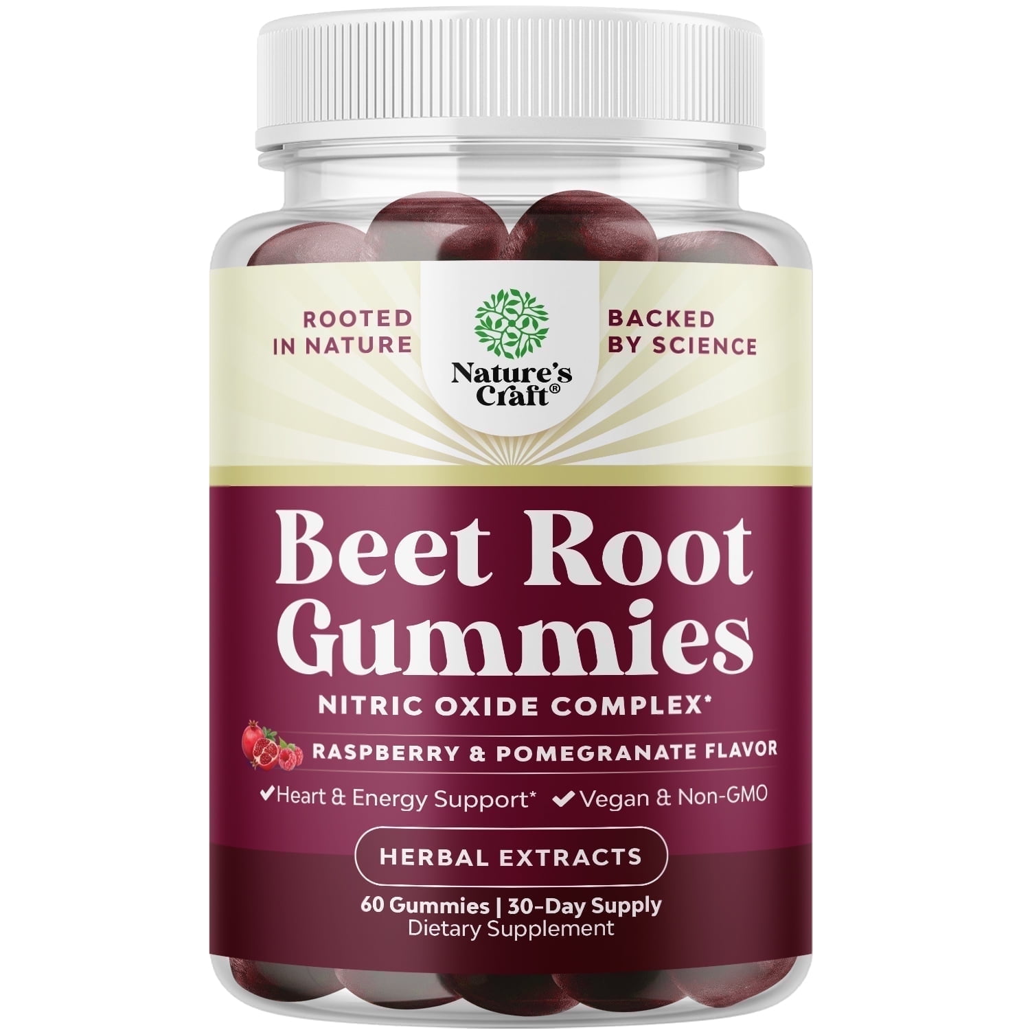 Flow Boosting Beet Root Gummies - Invigorating Beet Gummies for Adults ...