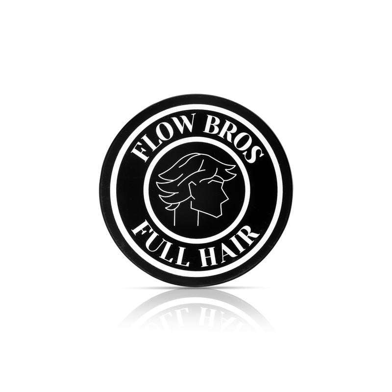 Flow Bros Men's Hair Clay - Strong Hold, Nourishing Formula, Low Shine ...