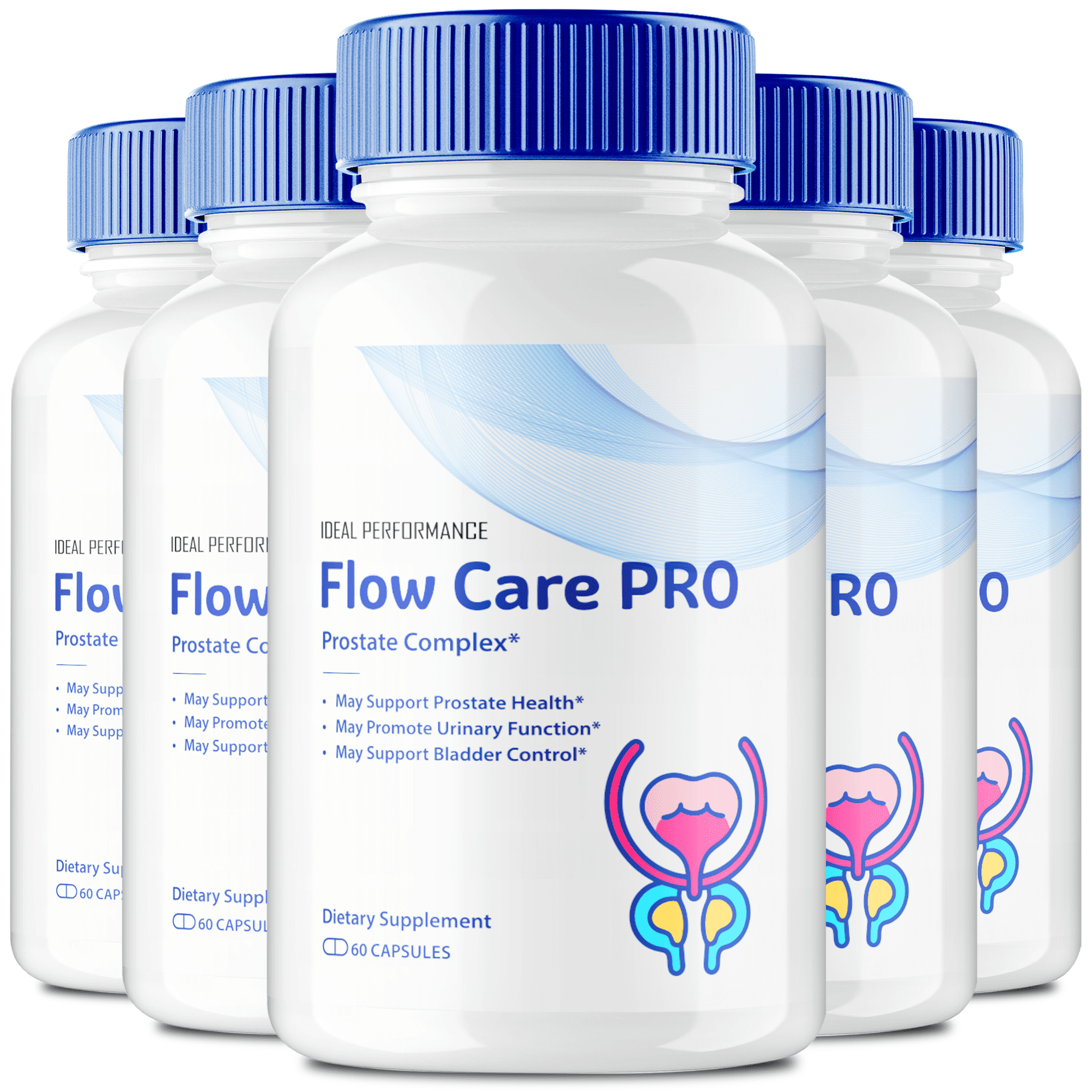 Flow Care Prostate Health Supplements for Men Capsules, Official FlowCare All Natural Support ...