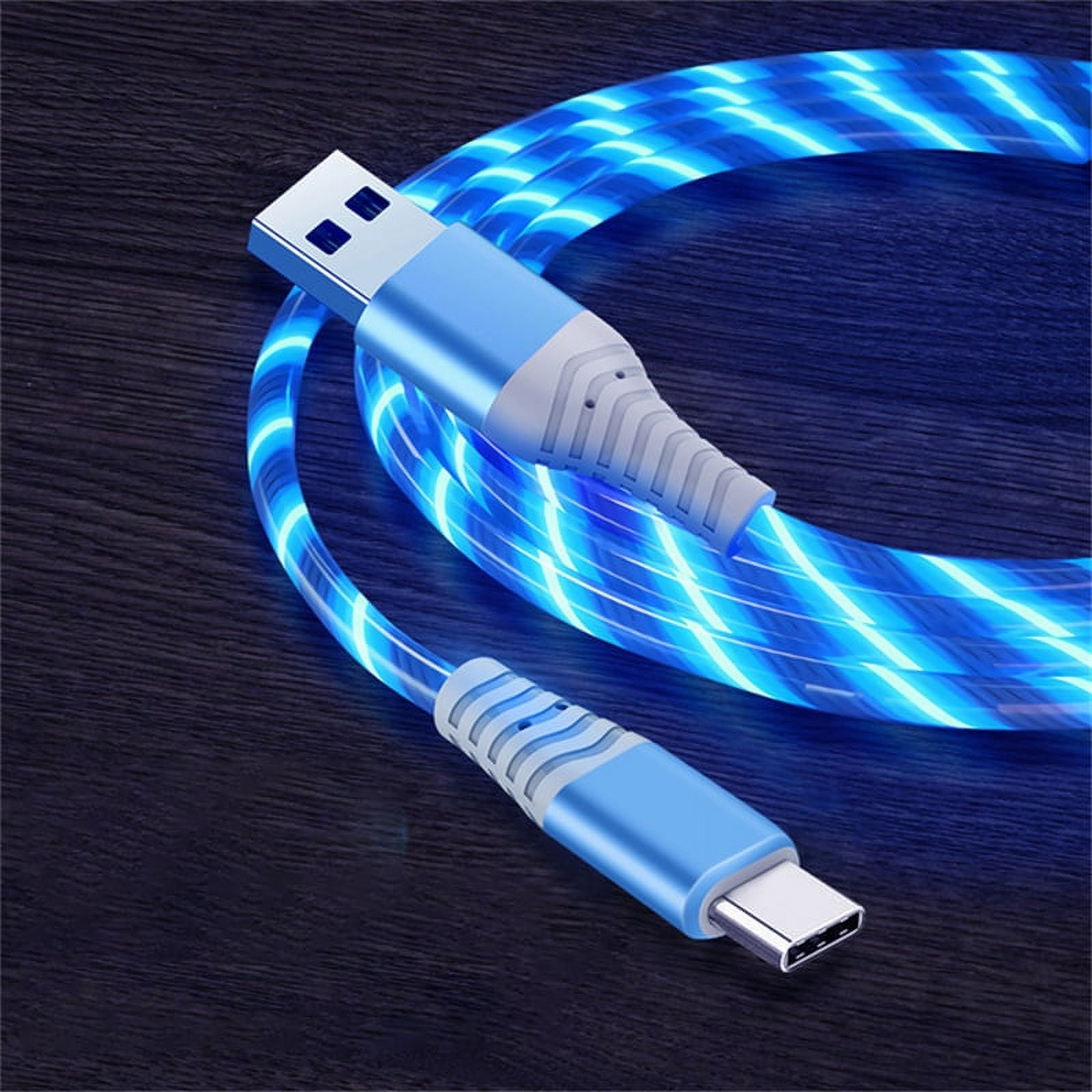 Flow Luminous USB Type C Cable 3A Fast Charging Data Cord for Samsung ...
