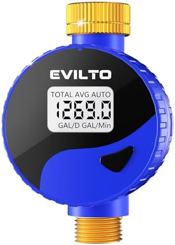 Flow Meter with 360° Rotatable and Removable Panel, Alloy Inlet ...