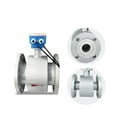 Flow Meter Magnetic Flowmeter 4-20mA RS485 Digital Remote Display Wall ...