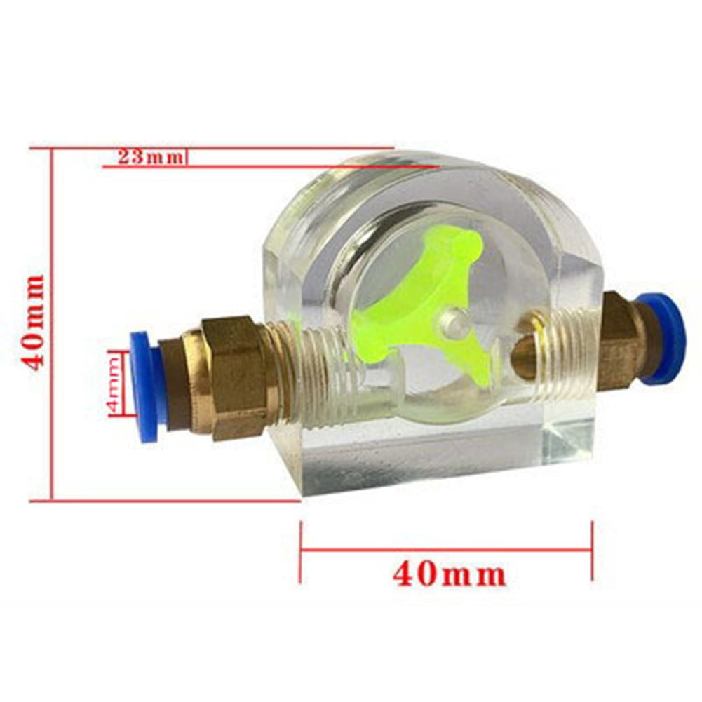 Flow Meter Water Cooling Monitor 1pcs for Spindle Motor Rotation ...