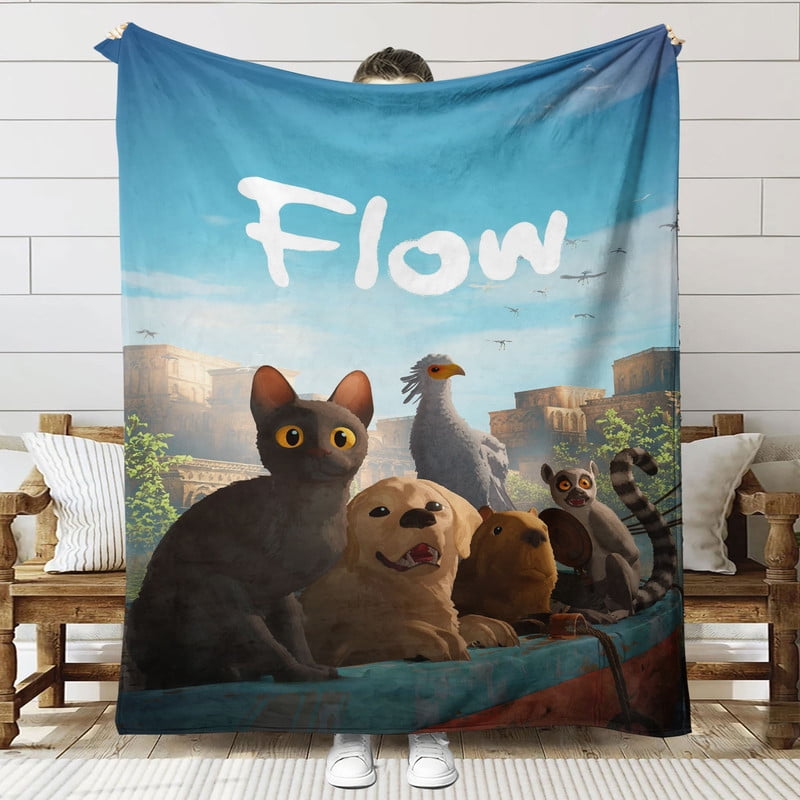 Flow Movie Throw Blanket Gifts for Fans Lover Girls Boys Women Present ...