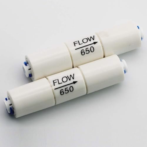 Flow Restrictor 650CC 1/4" quick connector fittings Flow Restrictor for ...