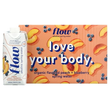 Flow - Sprg Water Alka Cuc Mint - Case of 12 - 500 ML - Walmart.com