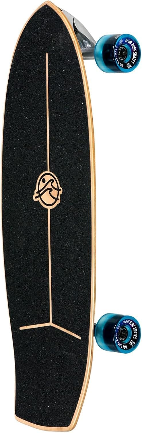 Flow Surf Skates Cruiser - 29"x10" Maple Deck, Smooth Carving, Urban ...