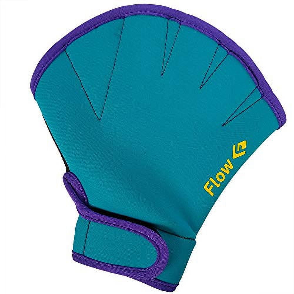Flow Swimming Resistance Gloves - Webbed Gloves for Water Aerobics ...