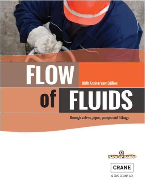 Pre-Owned Flow of Fluids Crane Technical Paper No. 410 Flow of Fluids ...