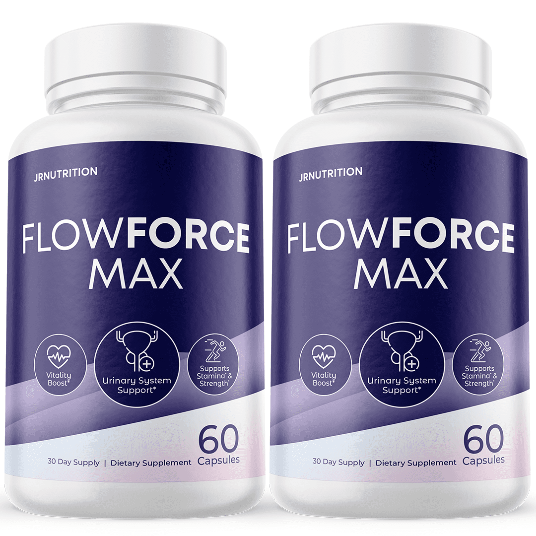FlowForce Max, Flow Force Max Male Vitality Supplement - 2 Bottles ...