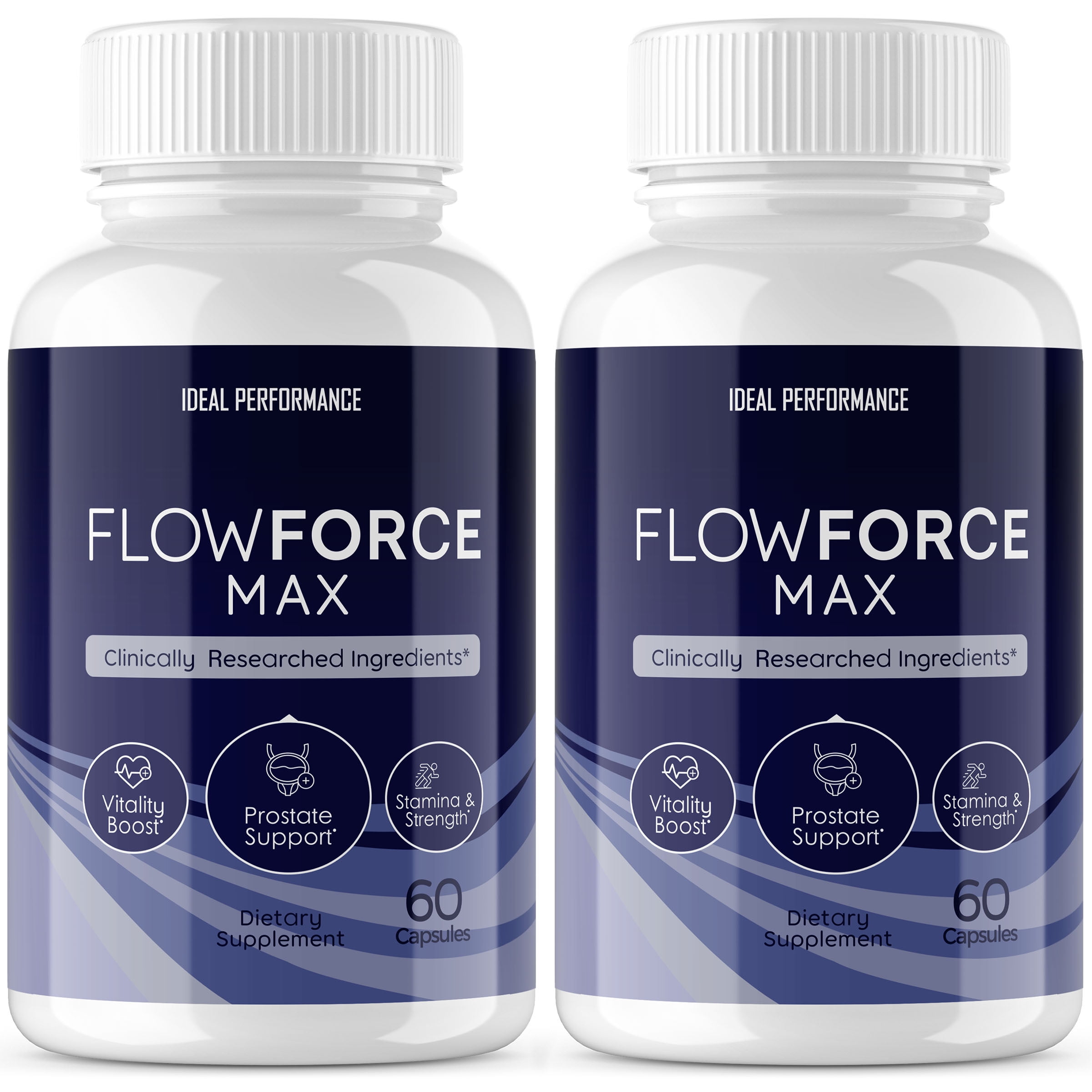 FlowForce Max- Prostate Support, Stamina, Strength Vitality Boost, 2 ...