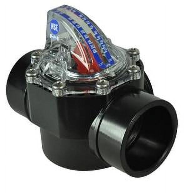"FlowVis In-Line Water Pump Flow Meter Valve for 2"" & 2.5"" PVC Pipes ...