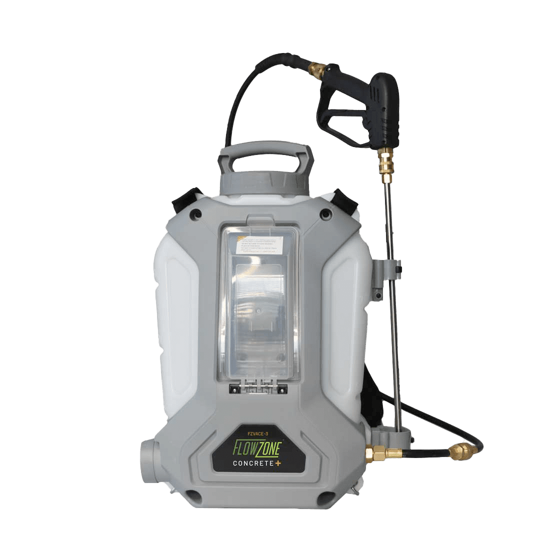 FlowZone Concrete+ 4-Gallon Battery-Powered Backpack Sprayer - Acetone ...