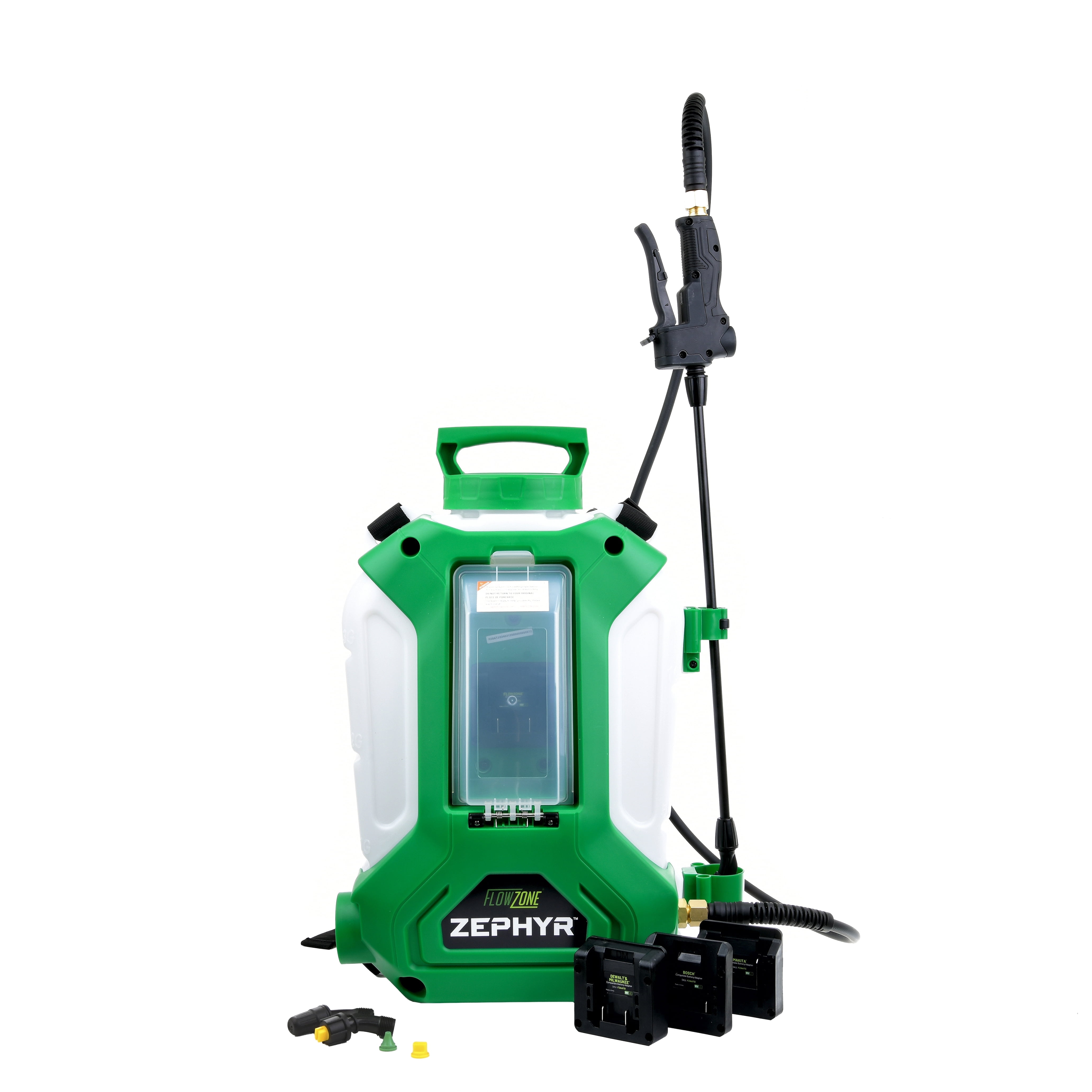 FlowZone Tool Only Zephyr QuickSwap 4-Gallon Electric Backpack Sprayer ...