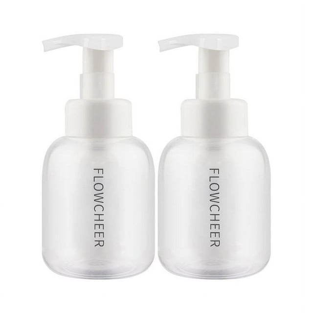 Flowcheer Foamer Hand Soap Dispenser Set of 2 - BPA-Free PET Plastic ...