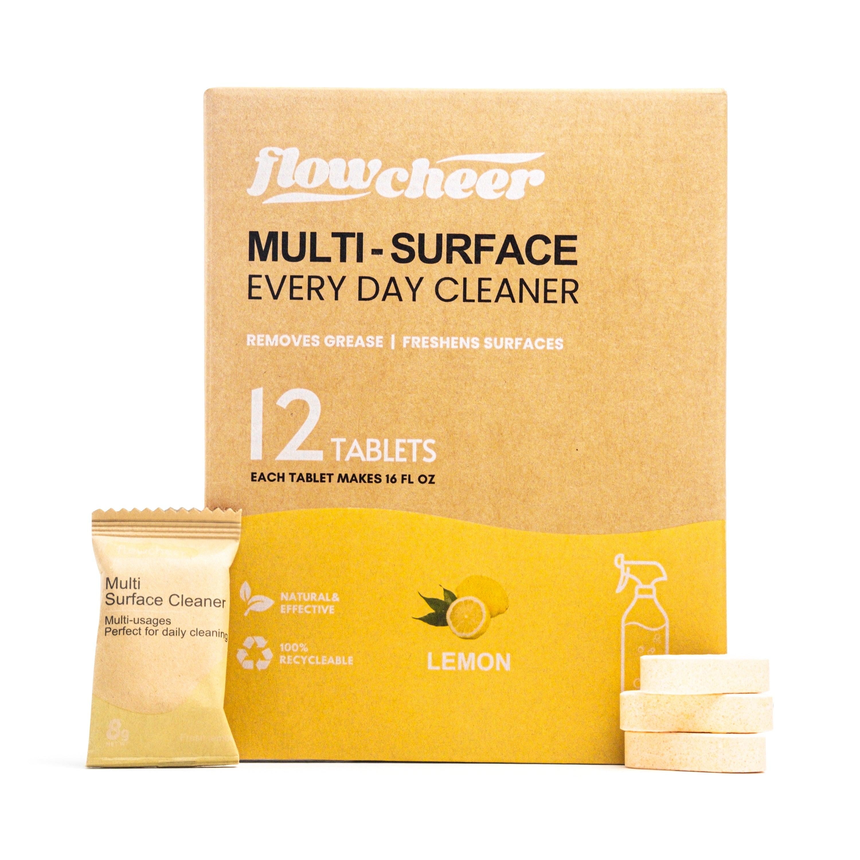 Flowcheer Multi-Surface Cleaner Refill Tablets Suitable for Kitchen and ...