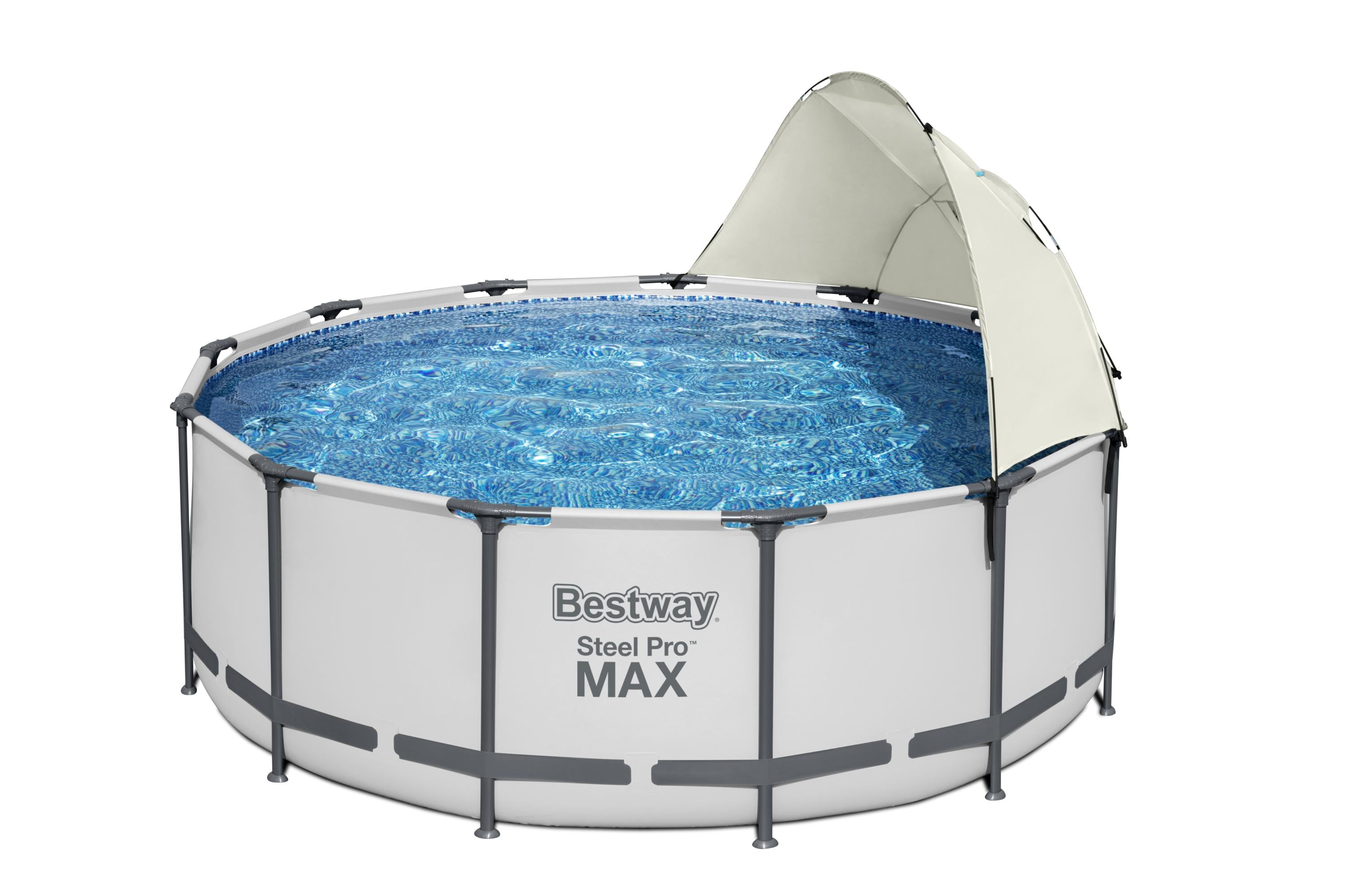 Bestway Flowclear Sunshade for 10'-18' Round Above-Ground Pools ...