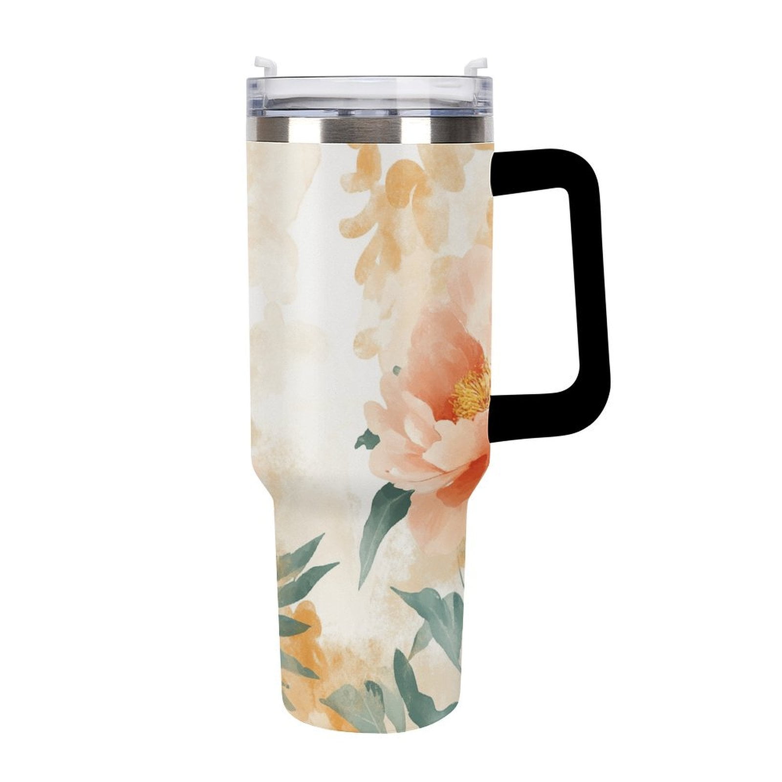Flower (16) 40OZ Tumblers with Lid Gift for Boys Girl Sister Lovers ...