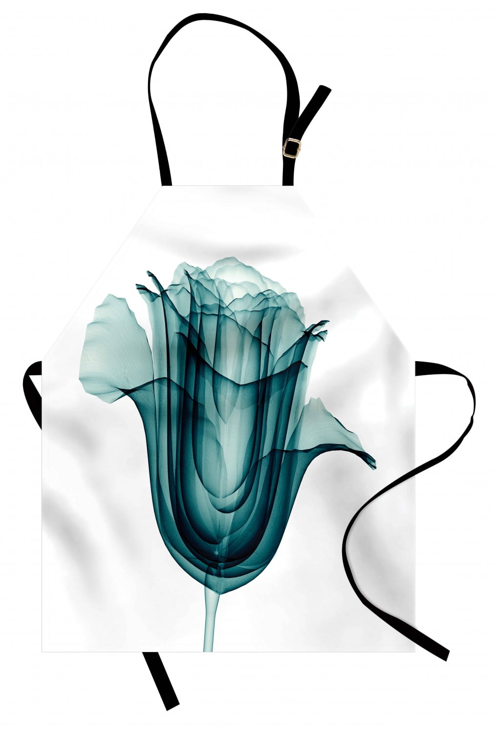 Flower Apron X-ray Image of a Rose Flower Romance Symbol Creative ...