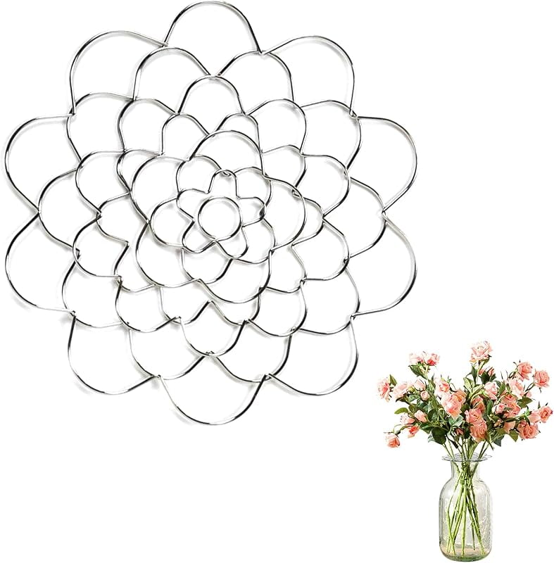 Flower Arrangement Holder Stainless Steel, Wire Flower Arranging Tool ...