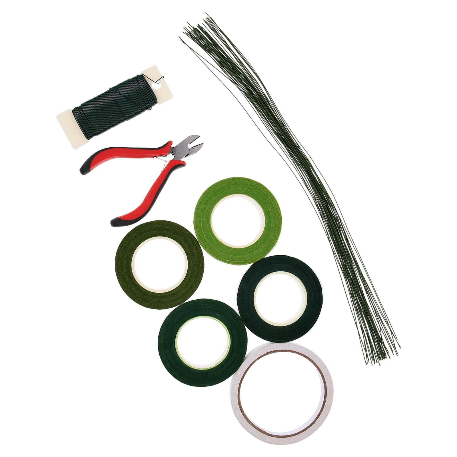 Flower Arrangement Kit DIY Wrapping Tapes Florist Supplies Iron Floral ...