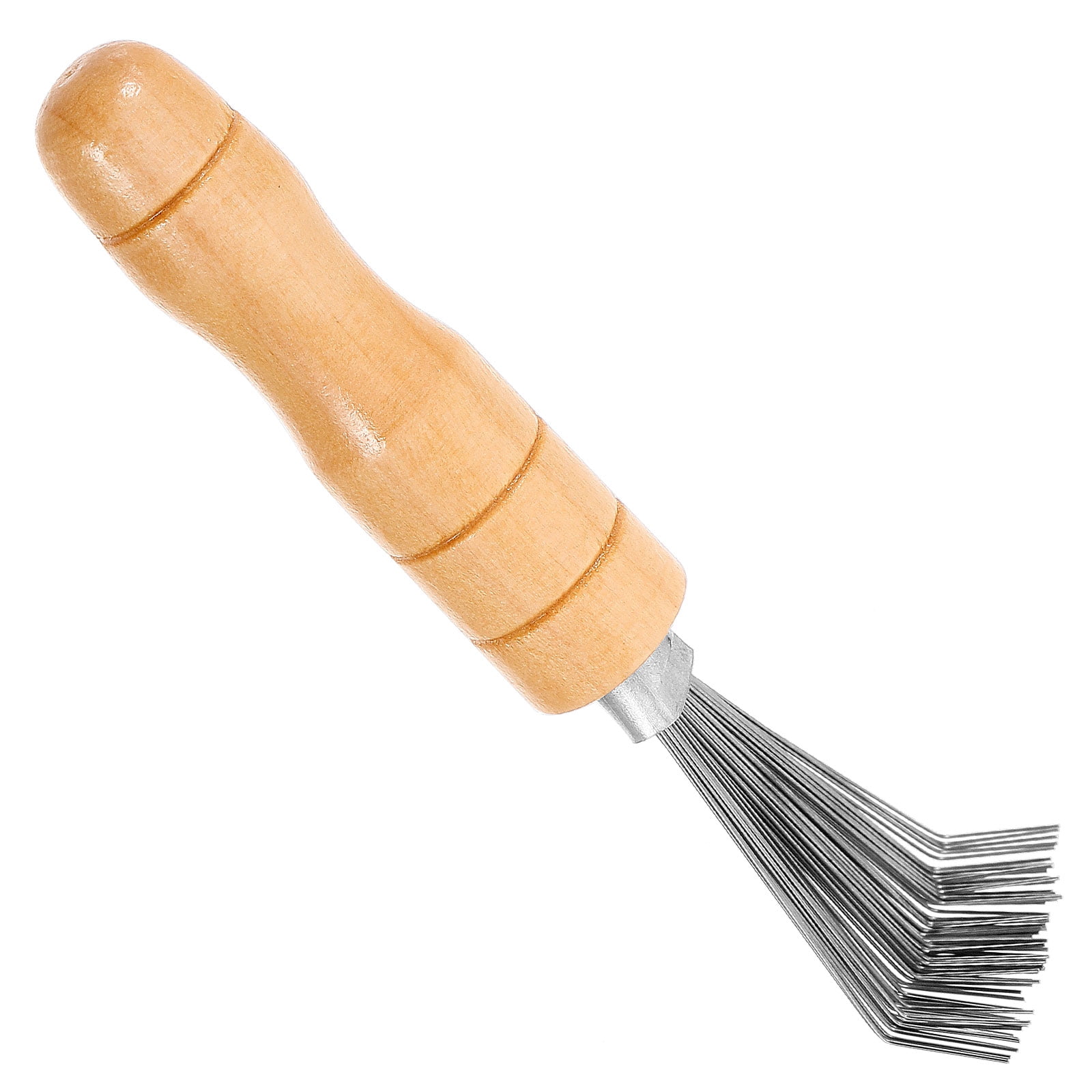Floral Arrangement Tool with Wooden Handle and Stainless Steel Cleaner ...