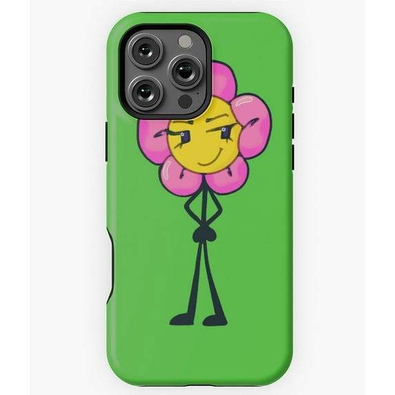 Flower BFDI Battle for Dream Island Phone Case for iPhone 16 15 14 13 ...