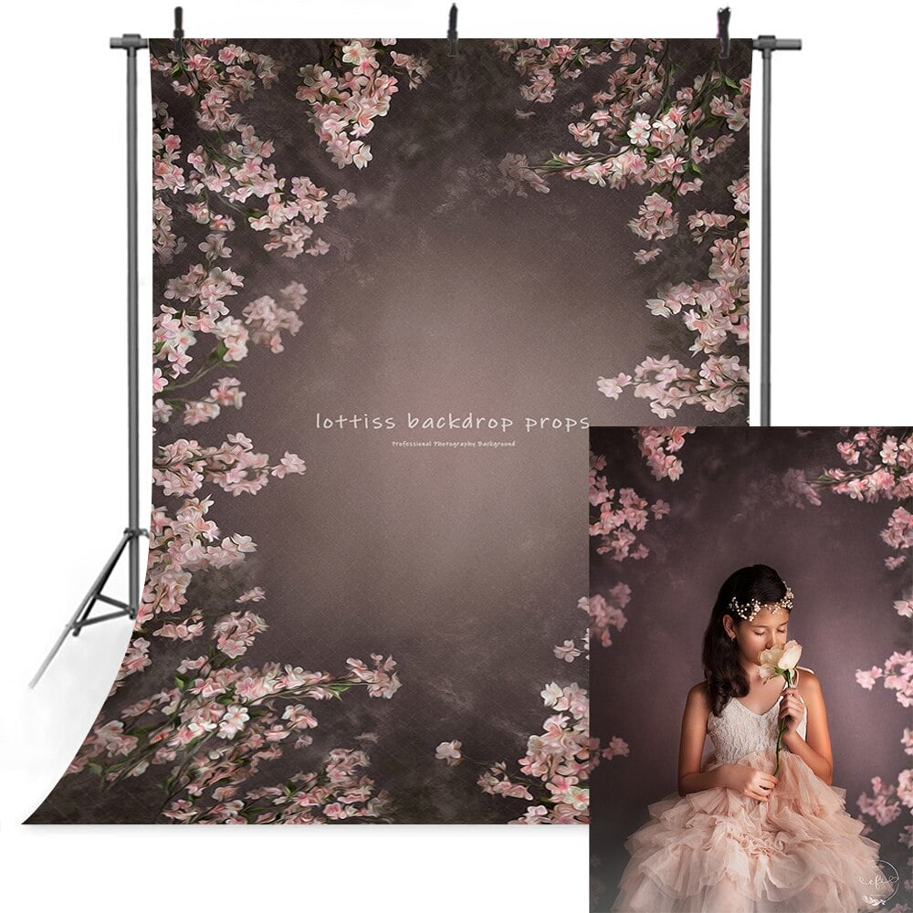 Flower Backdrop Adult Portrait Photography Girl Kids Photocall Garden ...