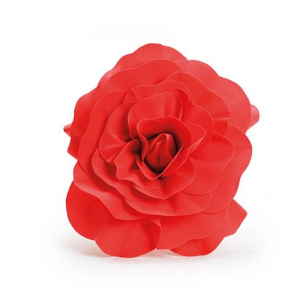 Flower Backdrop Red, 15â€ Decorative, 3D Foam Flower, Nursery Decor ...