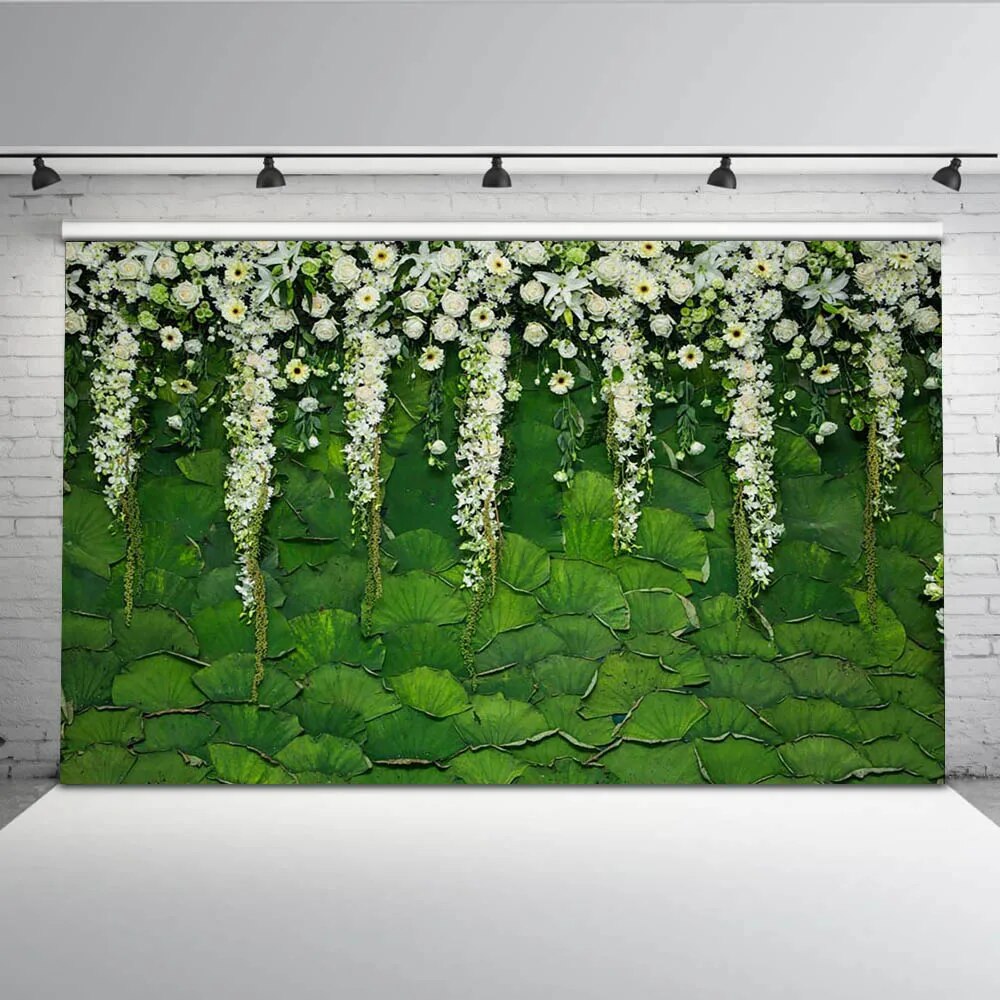 Flower Backdrop for Photography Wedding Marry Photo Background for ...