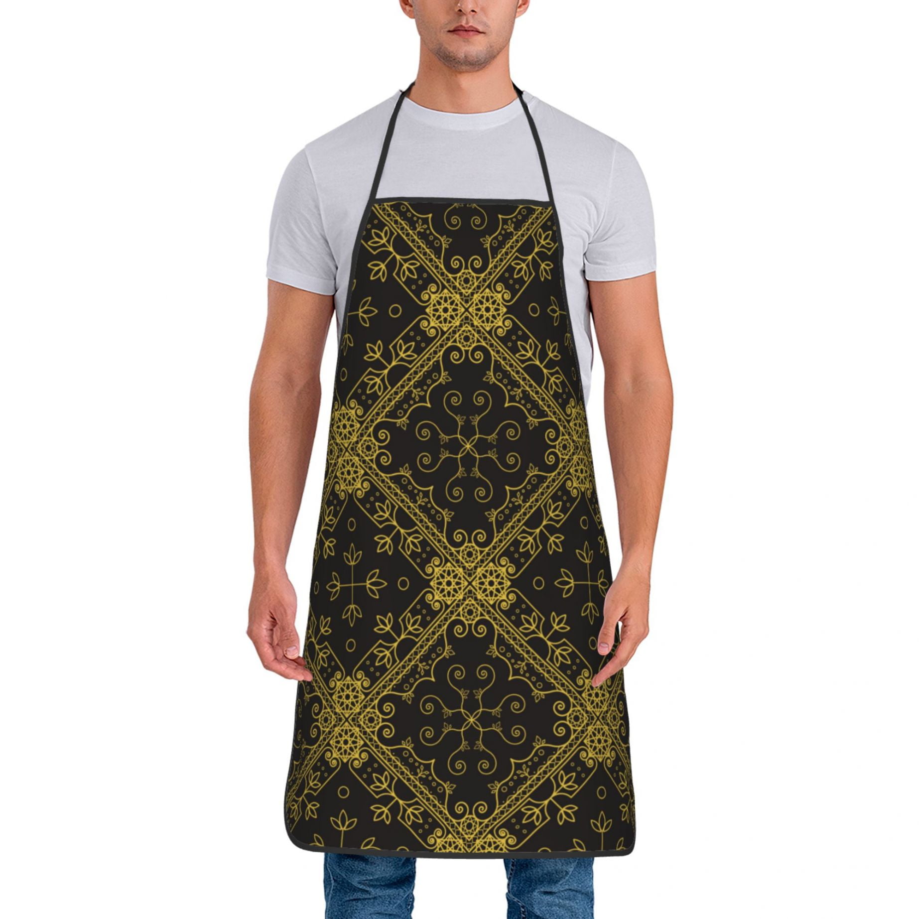 Flower Background (18) Aprons for Women Men Waterproof Apron Kitchen ...