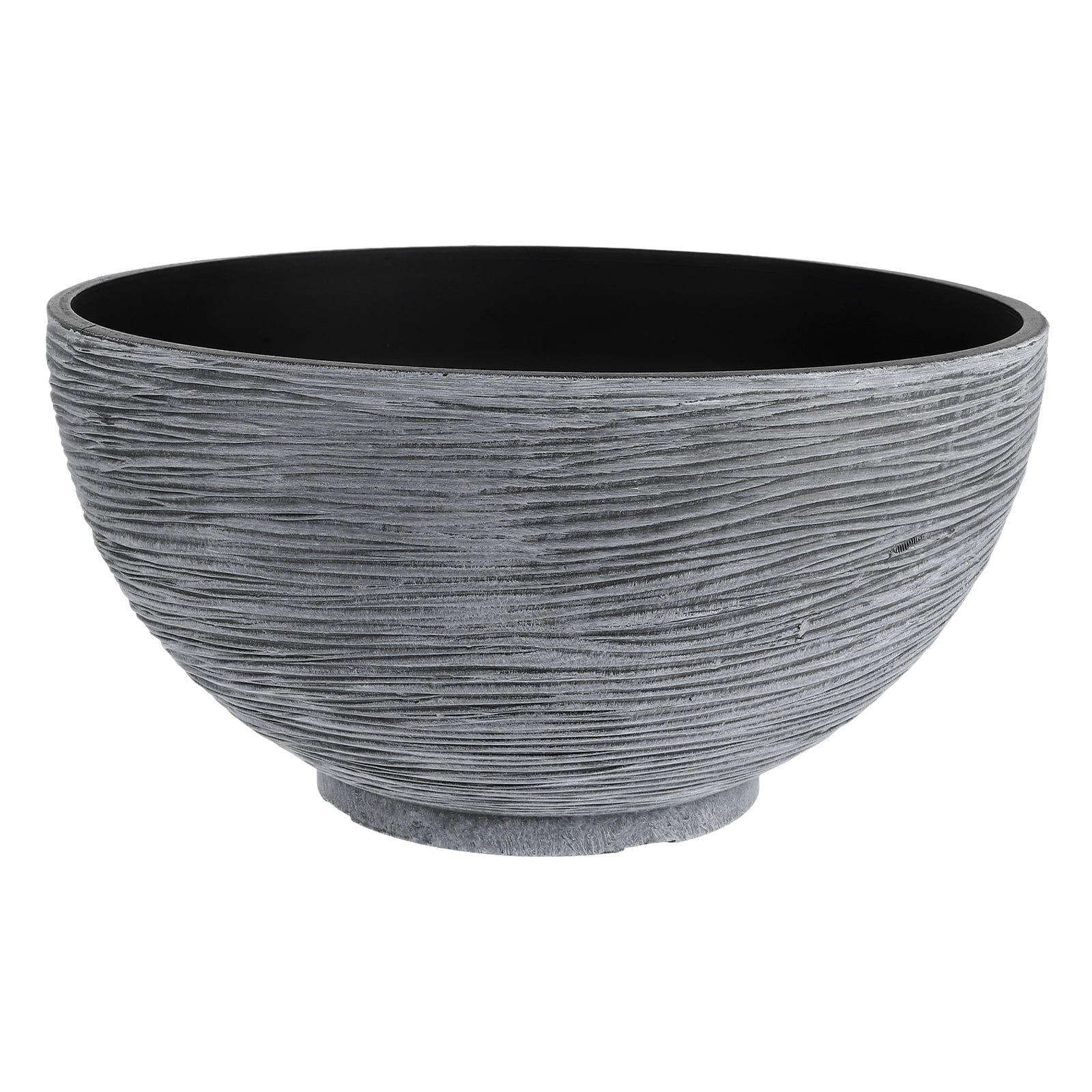 Flower Basin Imitation Stone Lotus Pot Plant Holder for Water Lily ...