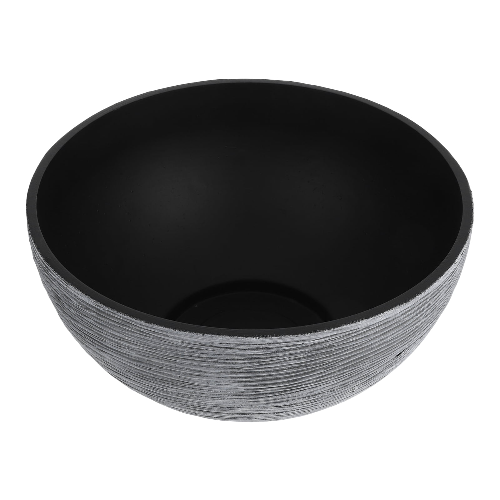 Flower Basin Themed Imitation Stone Lotus Pot Office - Walmart.com