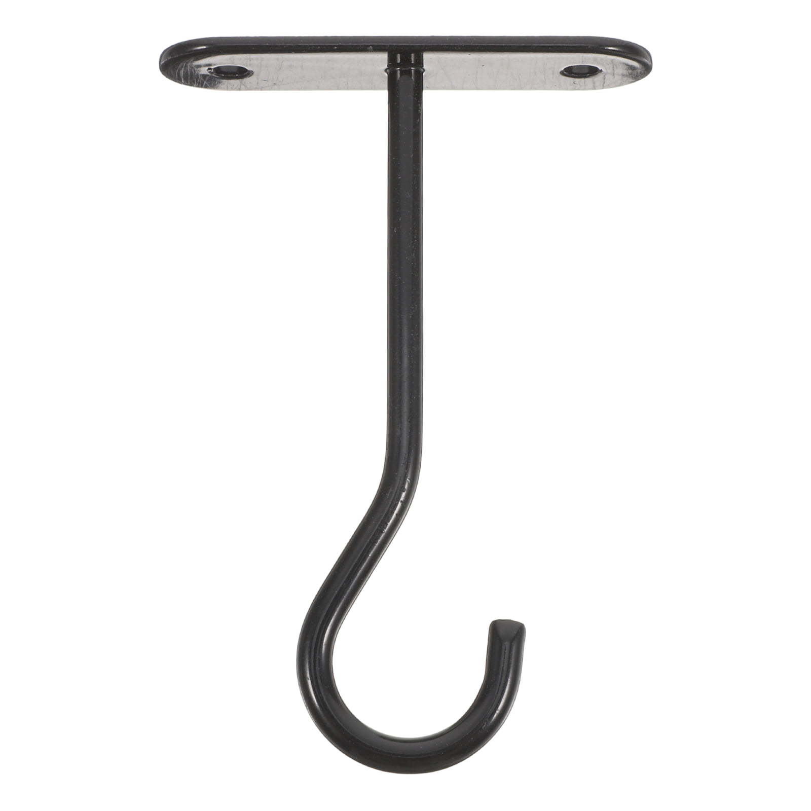 Flower Basket Hangers for outside Hanging Hooks Outdoor Black - Walmart.com