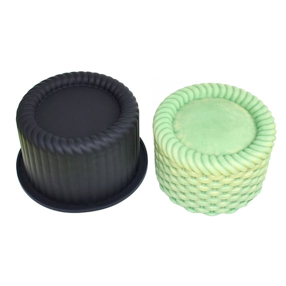 Flower Basket Shape Silicone Molds for Mousses Cake Dessert Baking ...