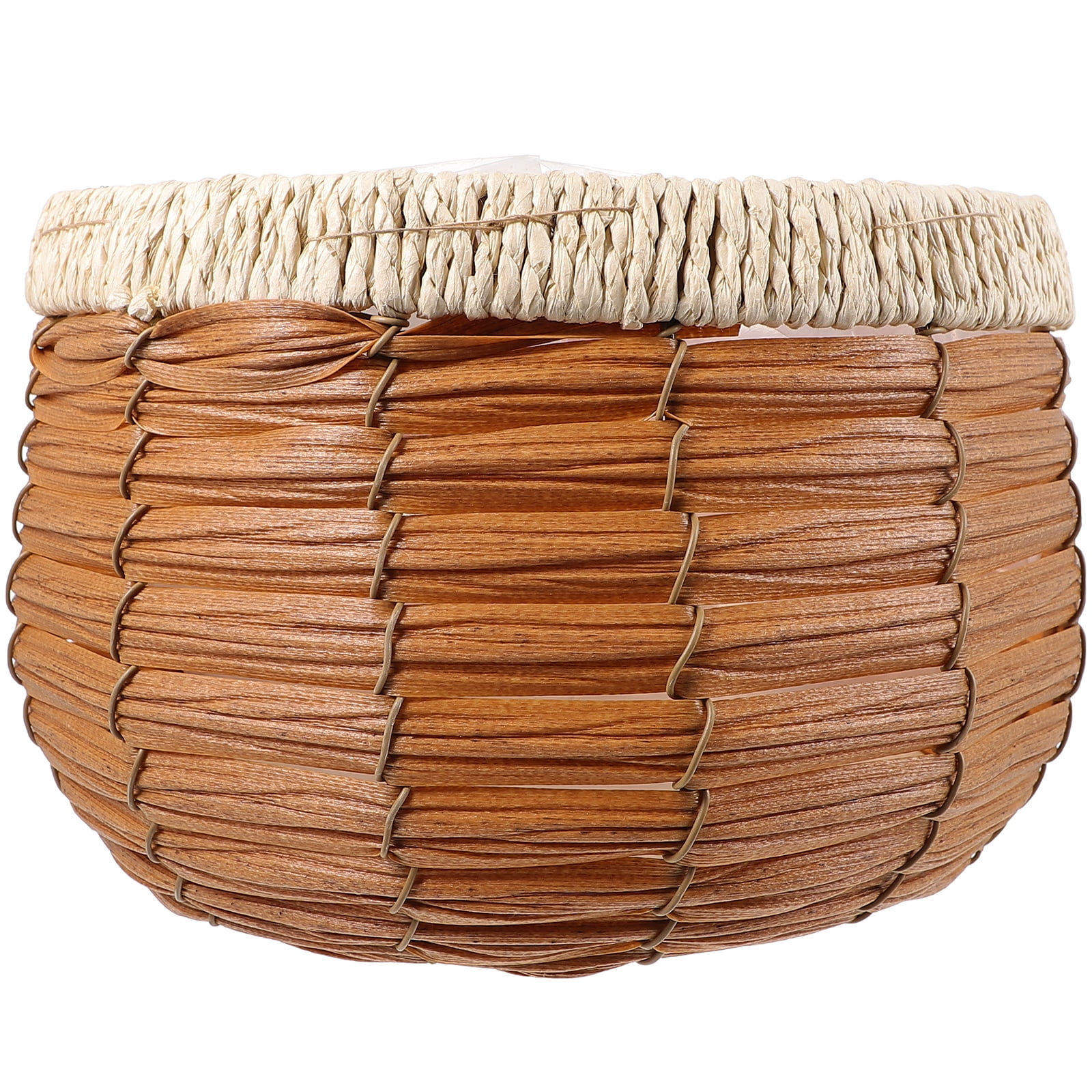 Woven Planter Basket Natural Handwoven Plant Pot Container Farmhouse ...