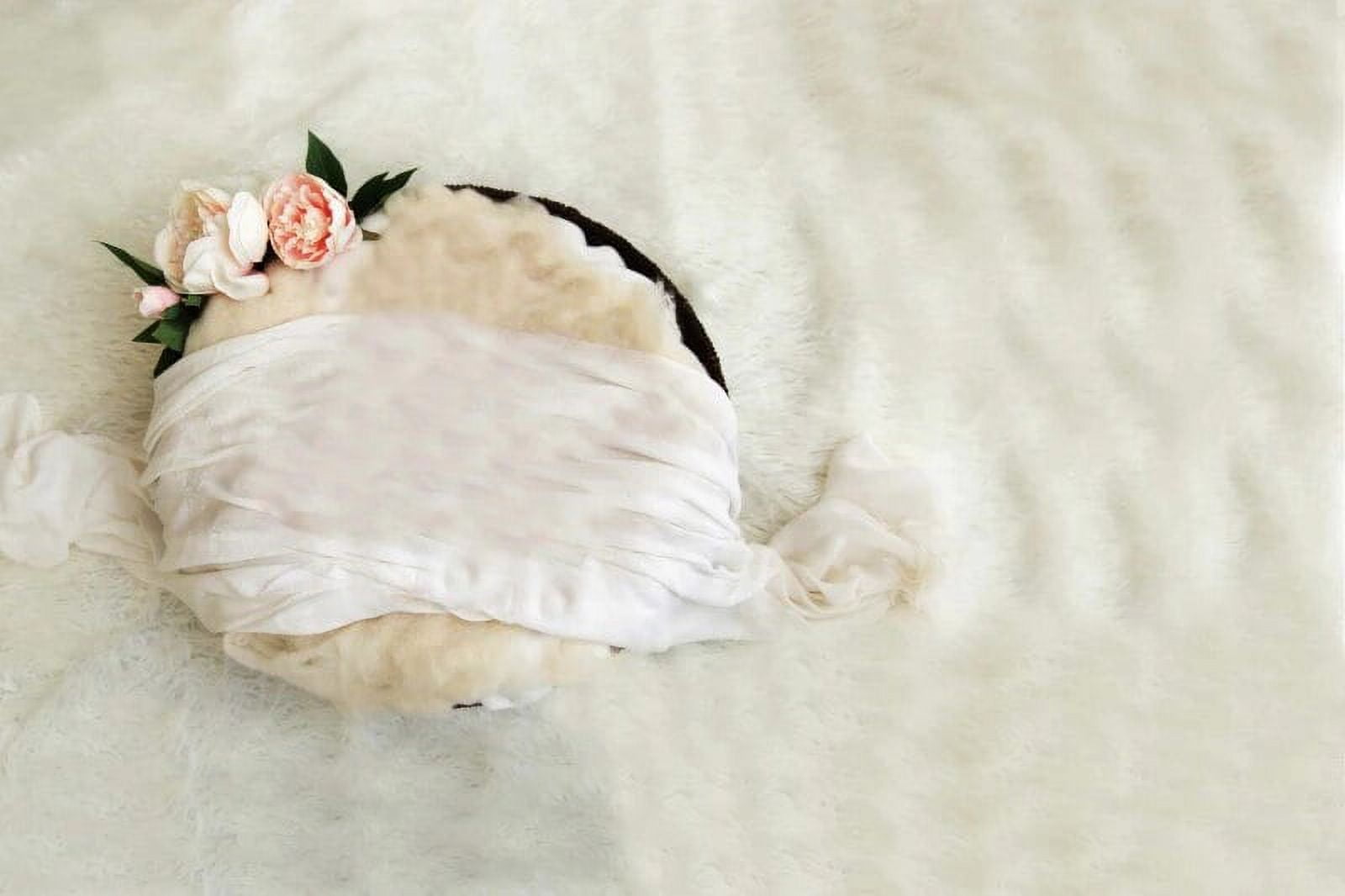 Flower Bed Newborn Photocall Backdrop Spring Floral Maternity Infant ...