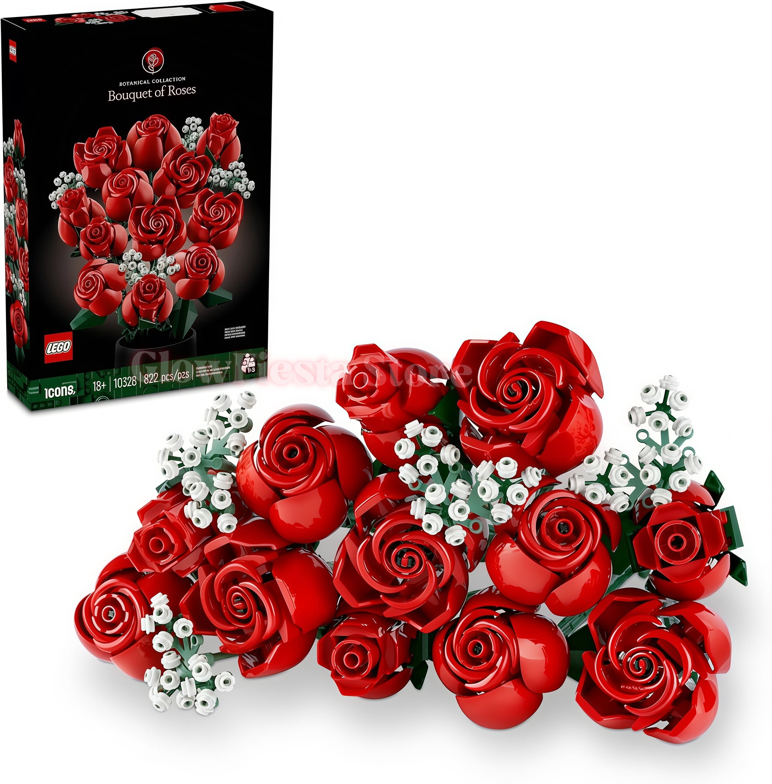 Flower Bouquet Building Blocks – Rose, Orchid & Wildflower – Eternal ...