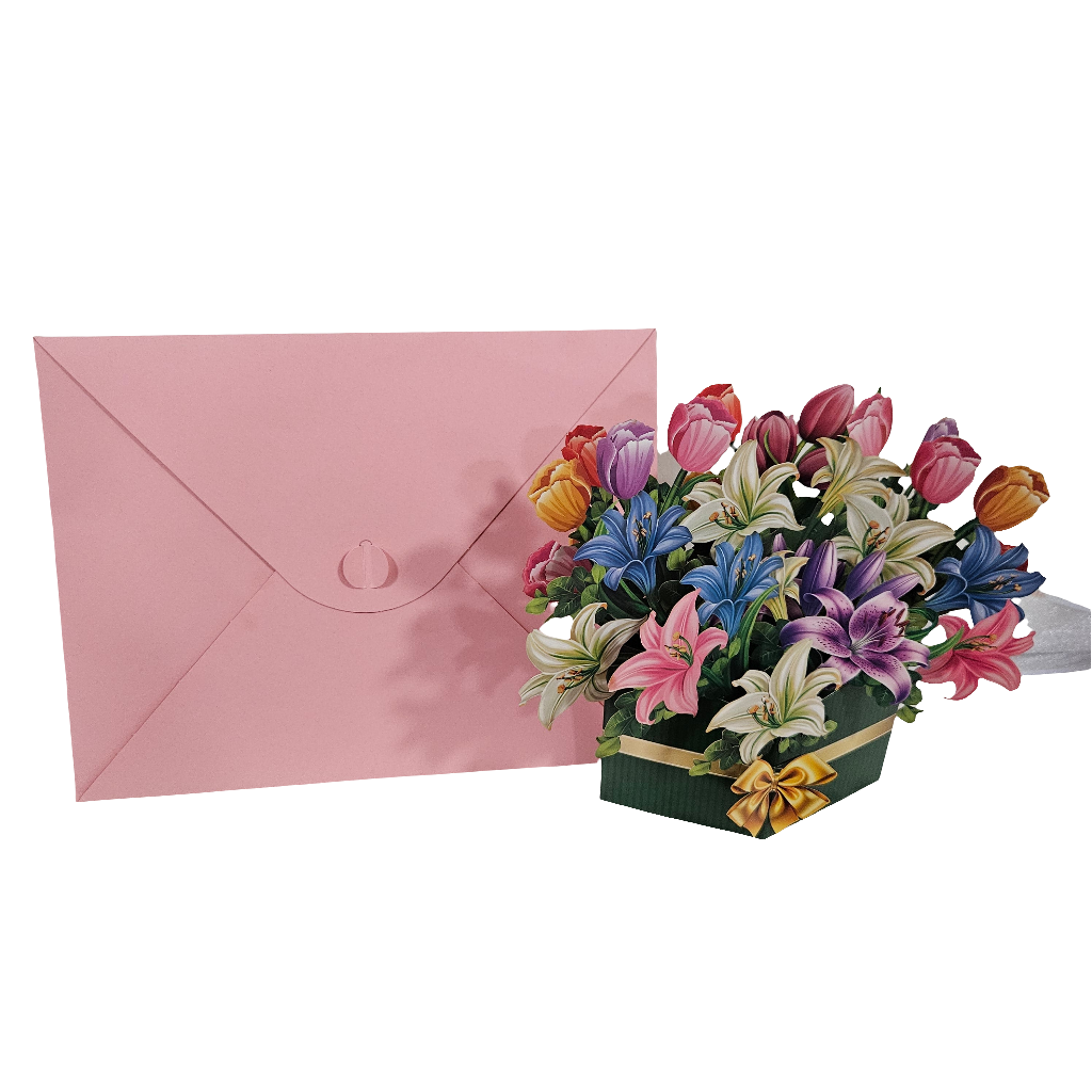 Flower Bouquet Card - Walmart.com