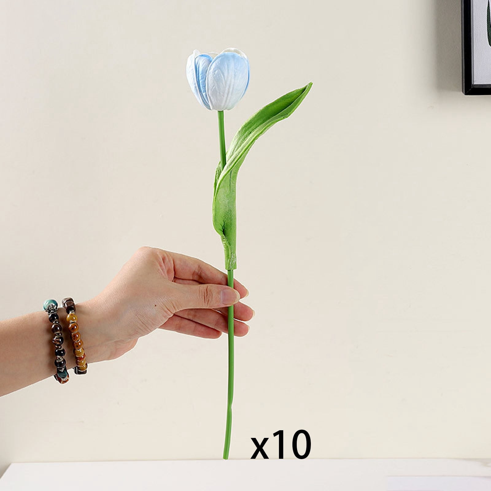Flower Bouquet Floral Wire for Flowers 10 Pcs Flower White Flowers ...