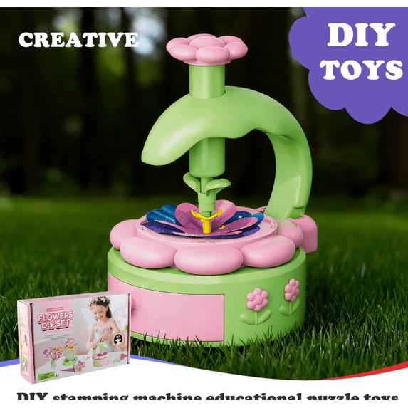 Flower Bouquet Maker Toy DIY Flower Bouquet Craft Kits with Embossing ...