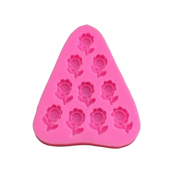 Flower Bowknot Silicone Molds Making Fondant Cake Molds Decorating ...