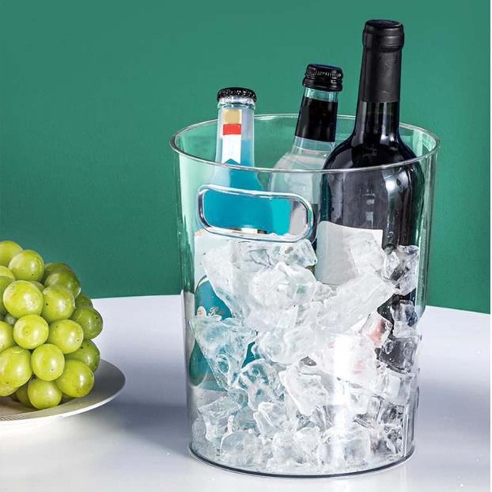 Flower Bucket Large - Transparent Acrylic Flower Barrel Flower Shop ...