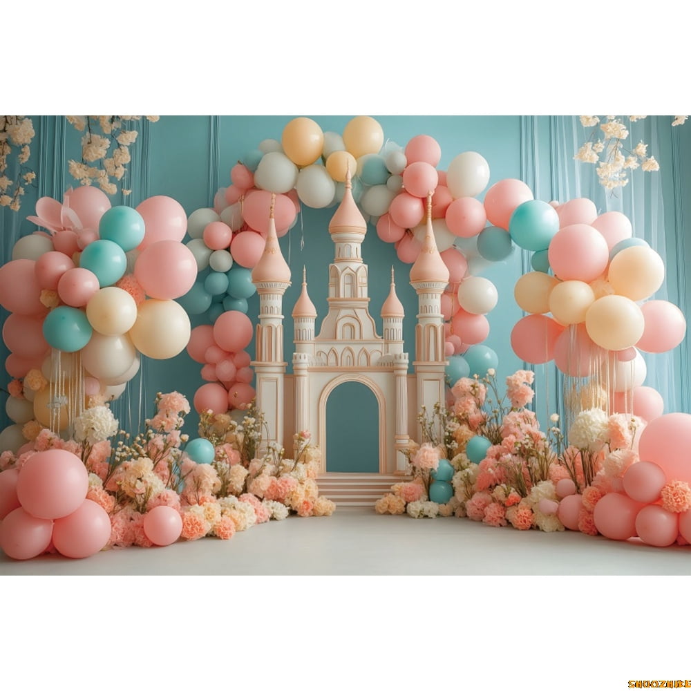 Flower Butterfly Balloon Backgrounds Custom Kids Adults Portrait ...