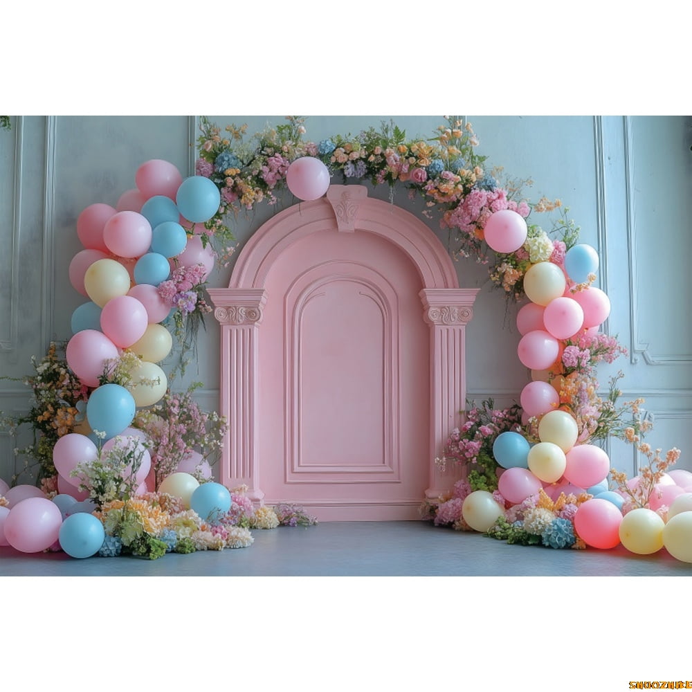 Flower Butterfly Balloon Backgrounds Custom Kids Adults Portrait ...