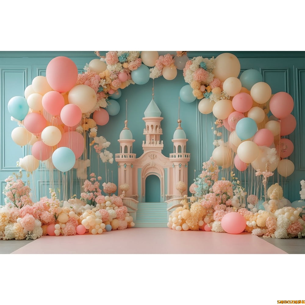 Flower Butterfly Balloon Backgrounds Custom Kids Adults Portrait ...