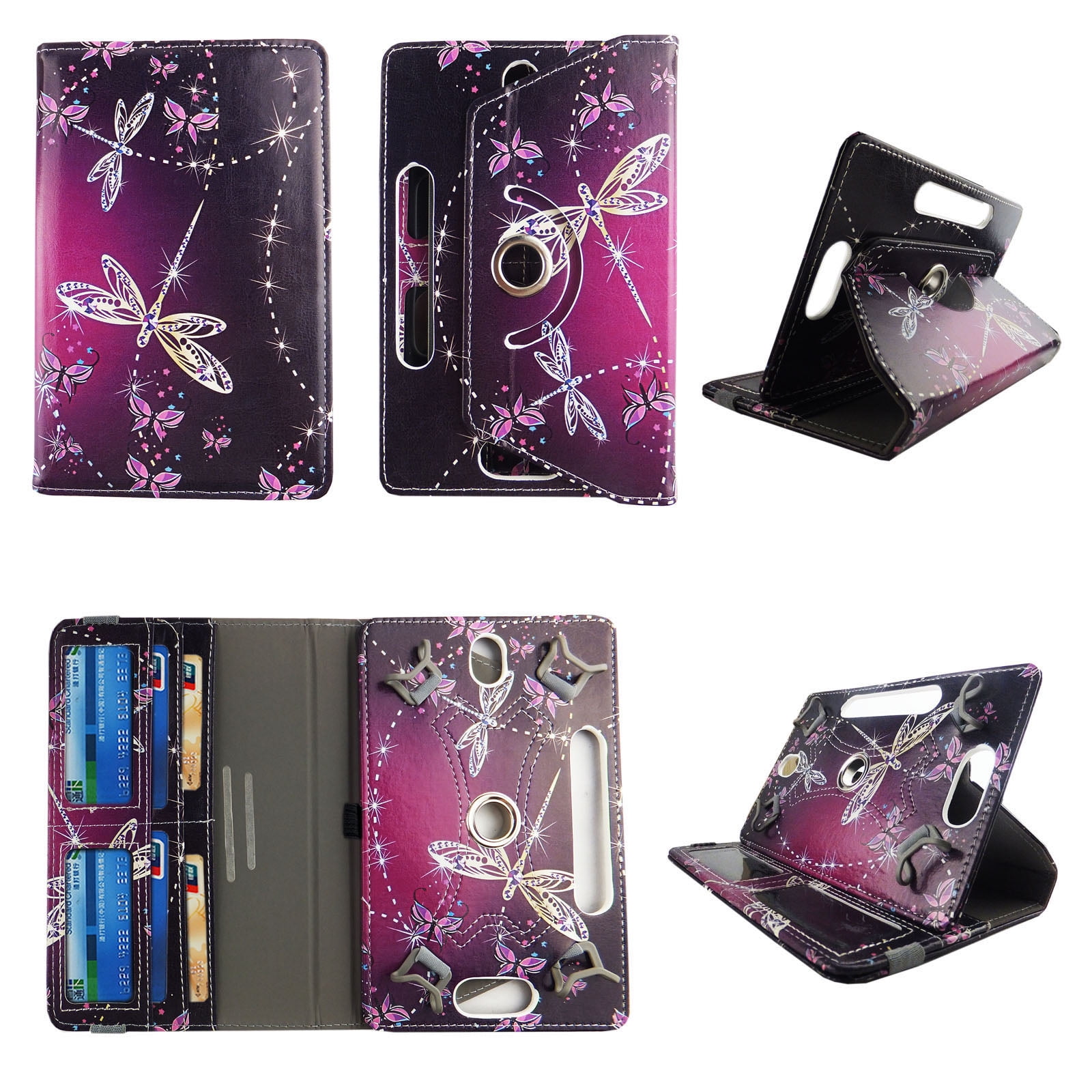 Flower Butterfly Pink tablet case 7 inch for LG G Pad LTE 7" 7inch ...