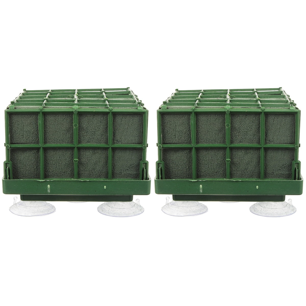 Flower Cage Floral Foam Sponge Mud 2 PCS Absorb Water Receptacle ...