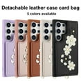 Flower Casing for Samsung Galaxy S24 S23 Ultra Trendy Design Love S24 S24Plus S23 S23+ Wristband ...